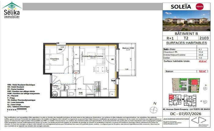 La Teste-de-Buch, L'Enclos d'Alis, Notre-Dame des Monts, Ninots, Miquelots - Appartement 2 pièces à vendre