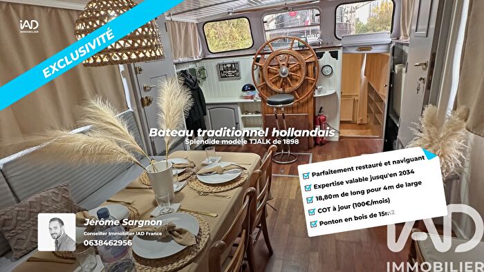 Appartement à vendre - Saint-Mammès - 2 pièces - 2 chambres