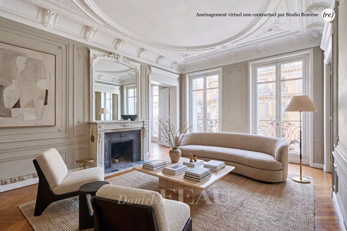 Appartement à vendre - Paris e , Courcelles, Wagram - 7 pièces - 4 chambres