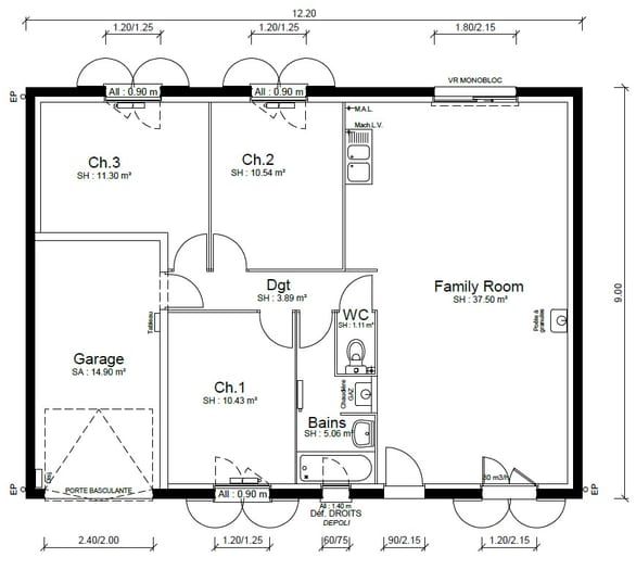Maisons à vendre et appartements à louer - 3