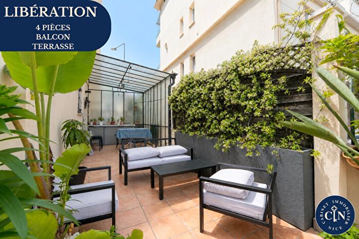 Nice, Cessole - Appartement 4 pièces à vendre