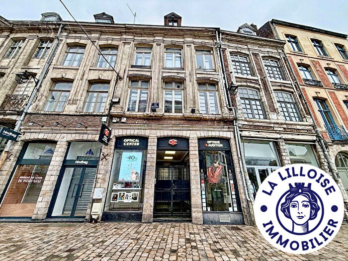 Appartement à vendre - Lille, Vieux Lille - 2 pièces - 1 chambre