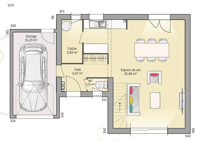 Maisons à vendre et appartements à louer - 2
