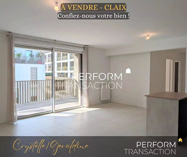 Appartement à vendre - Claix - 3 pièces - 2 chambres