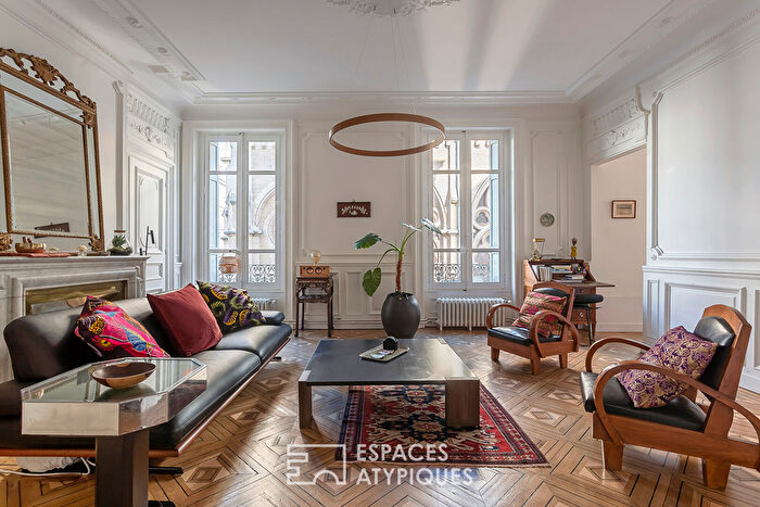 Appartement à vendre - Lyon e , Guillotière - 6 pièces - 4 chambres