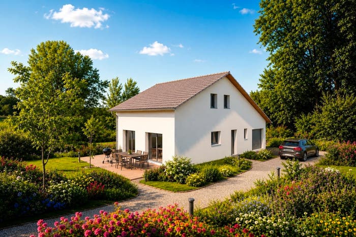 Maison 4 pièces à Saint-Jean-d'Avelanne, à vendre