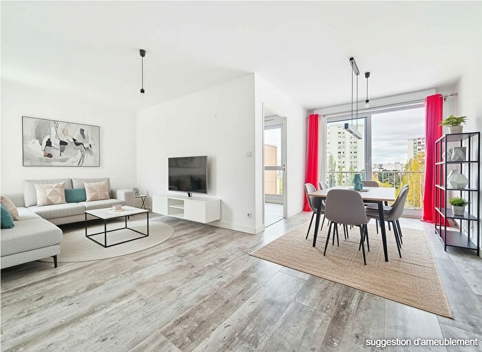 Appartement à vendre - Angers, Roseraie - 3 pièces - 2 chambres