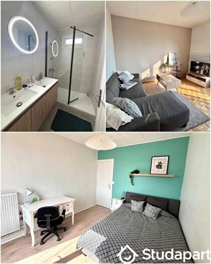 Appartement à louer - Mission, Le Mans - 1 pièce - 2 chambres