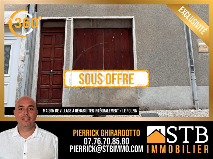 Maison à vendre - Le Pouzin - 2 pièces - 1 chambre