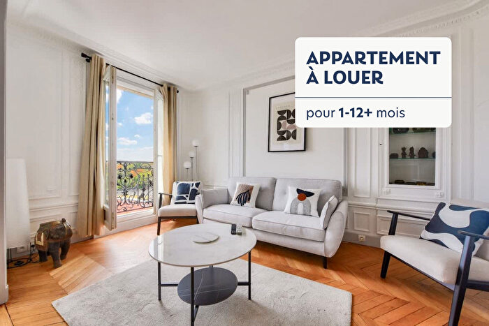 Appartement à louer - Paris e , Porte de Saint-Cloud, Auteuil-Sud - 2 pièces - 1 chambre