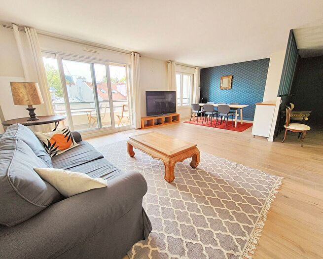 Appartement à louer - Vaillant-Sembat, Boulogne-Billancourt - 5 pièces - 3 chambres