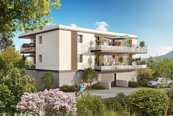 Appartement à vendre - Viviers-du-Lac - 3 pièces - 2 chambres