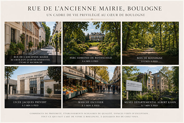 Appartement 5 pièces à Boulogne-Billancourt, Menus, Jean Baptiste Clément, à vendre