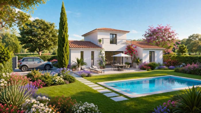 Maison 4 pièces à Pourrières, à vendre