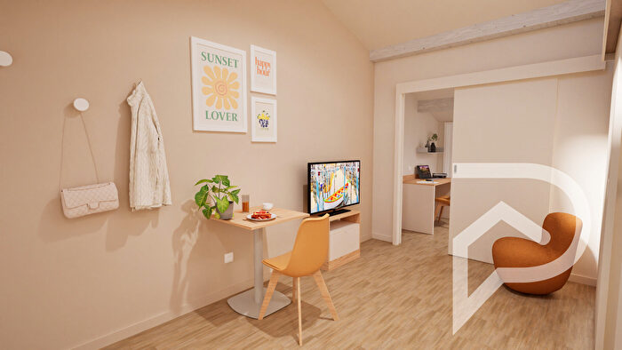 Appartement à vendre - Sète, La Gare - 2 pièces - 1 chambre