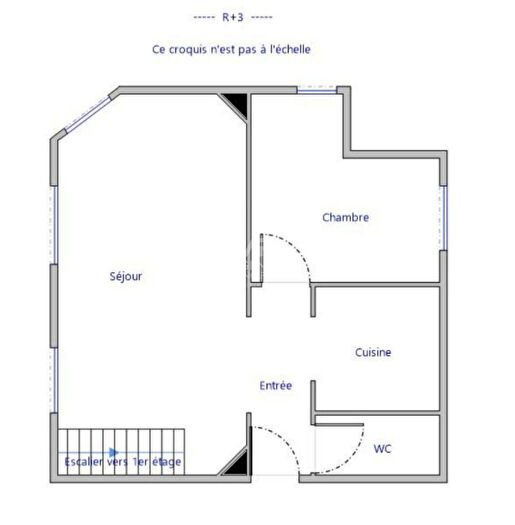 Appartement 4 pièces à Nanterre, Vieux Pont, à vendre