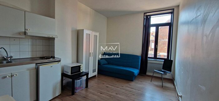 Appartement à louer - Tourcoing, Virolois - 1 pièce