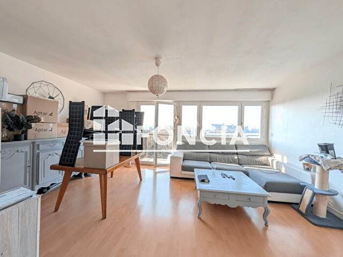 Appartement à louer - Coteaux Ouest-Pasteur, Rouen - 3 pièces - 2 chambres