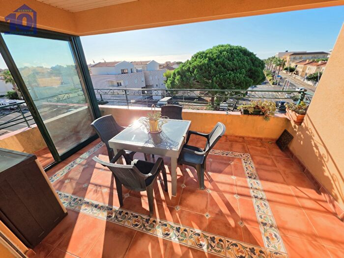 Valras-Plage, Casino, Plage, Stade : Appartement 3 pièces à vendre