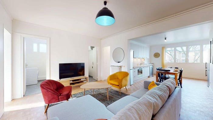 Appartement 7 pièces à Plateau-Grèves-Europe-Gare du Stade-Fossés Jean, Colombes, à louer