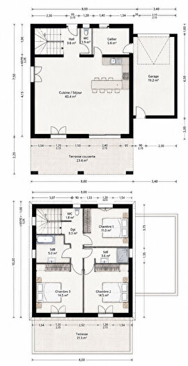 Maisons à vendre et appartements à louer - 3