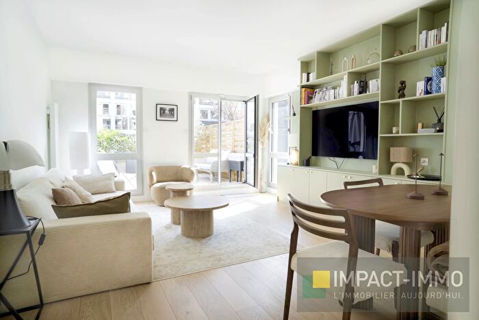 Appartement à vendre - Suresnes, République - 3 pièces - 2 chambres