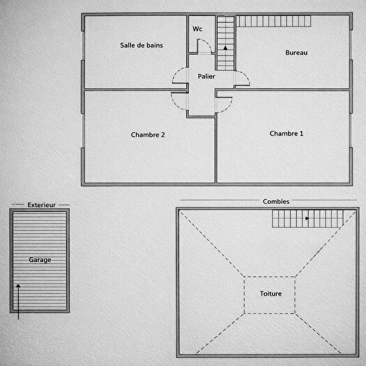 Maison à vendre - Aulnay-sous-Bois, Nonneville - 4 pièces - 3 chambres