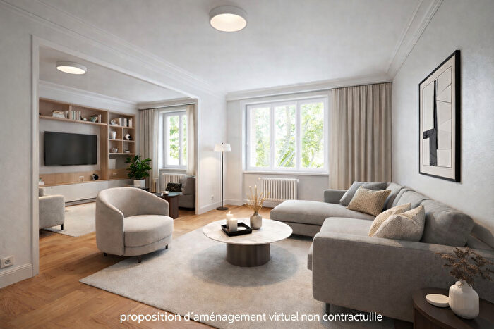 Appartement à vendre - Lyon e , Les Brotteaux - 3 pièces - 1 chambre