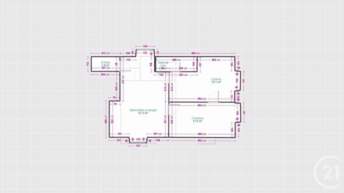 Appartement 2 pièces à vendre - Besançon, Saint-Claude, Torcols, Chailluz