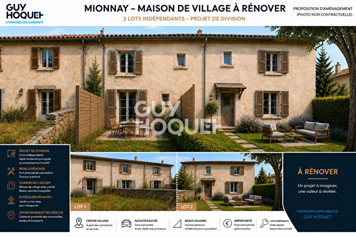 Maison 4 pièces à vendre à Mionnay