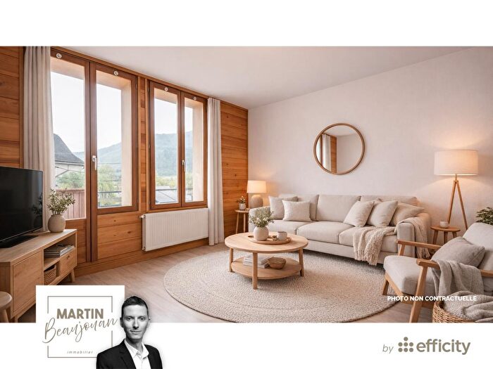 Appartement à vendre - Sallanches, Saint-Joseph, Belletour - 3 pièces - 2 chambres