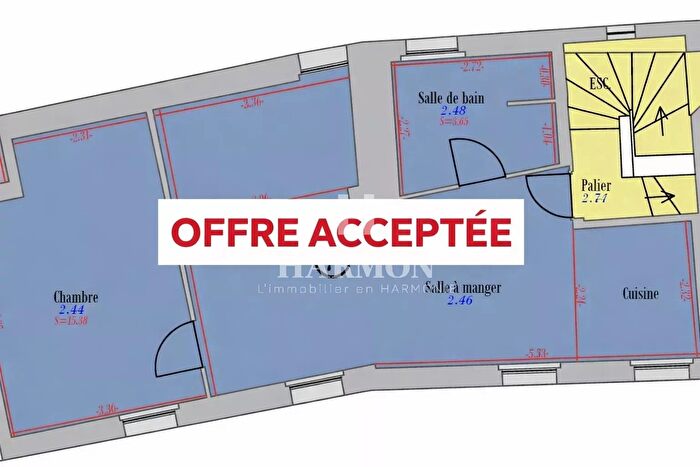 Appartement à vendre - Artix - 2 pièces - 1 chambre