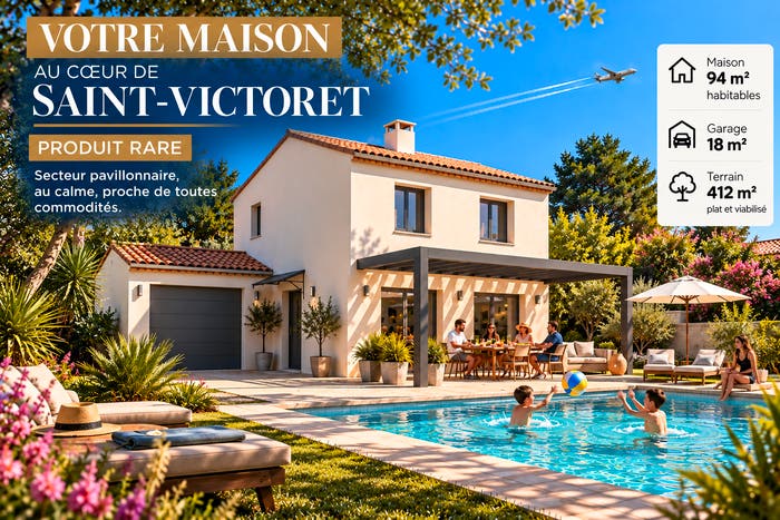 Maison 4 pièces à vendre à Saint-Victoret