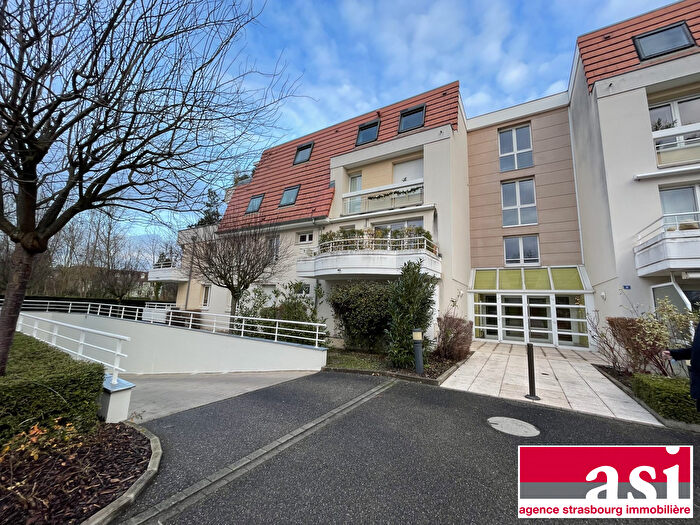 Appartement à vendre - Strasbourg, Robertsau - 2 pièces - 1 chambre