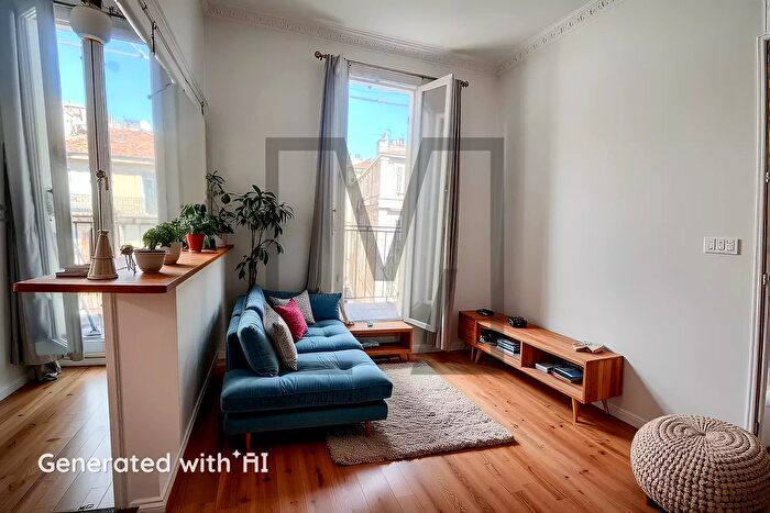 Appartement à vendre - Marseille e , La Villette - 3 pièces - 2 chambres