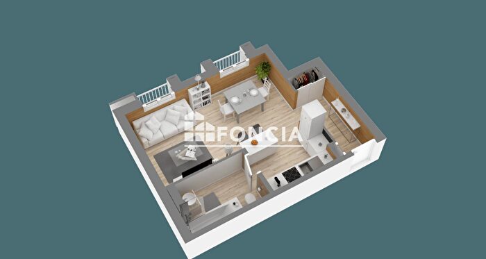 Appartement à vendre - Douvaine - 1 pièce