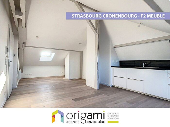 Appartement à louer - Cronenbourg Est-Centre Est, Strasbourg - 2 pièces - 1 chambre