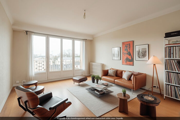 Appartement à vendre - Nantes, Eraudière, La Marrière, Rond-point de Paris - 3 pièces - 2 chambres