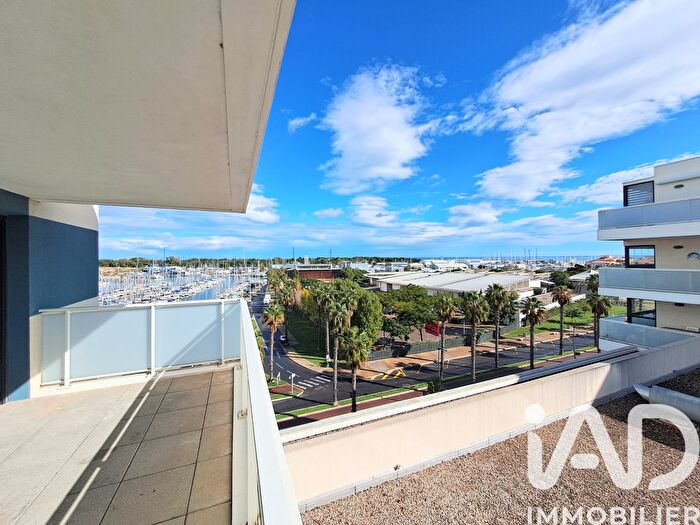 Appartement à vendre - Canet-en-Roussillon, Le Port nautique, Europa - 3 pièces - 2 chambres