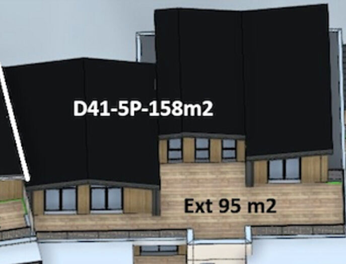 Appartement à vendre - Aime - 5 pièces - 4 chambres