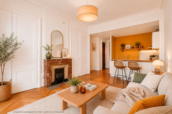 Appartement 2 pièces à Lyon 6ème, Les Brotteaux, à vendre