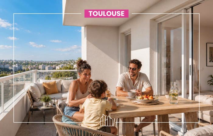 Toulouse, L'Ormeau, La Terrasse, La Grande Plaine - Maison 4 pièces à vendre