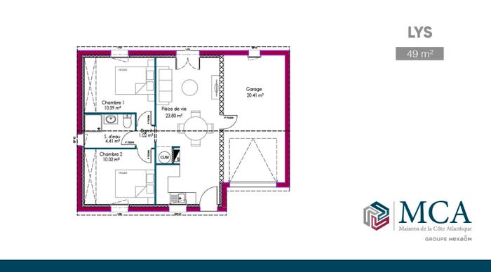 Maisons à vendre et appartements à louer - 2