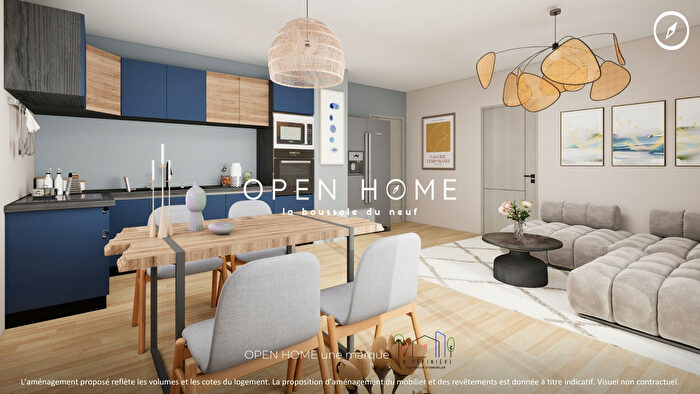 Appartement à vendre - Rosheim - 3 pièces - 2 chambres