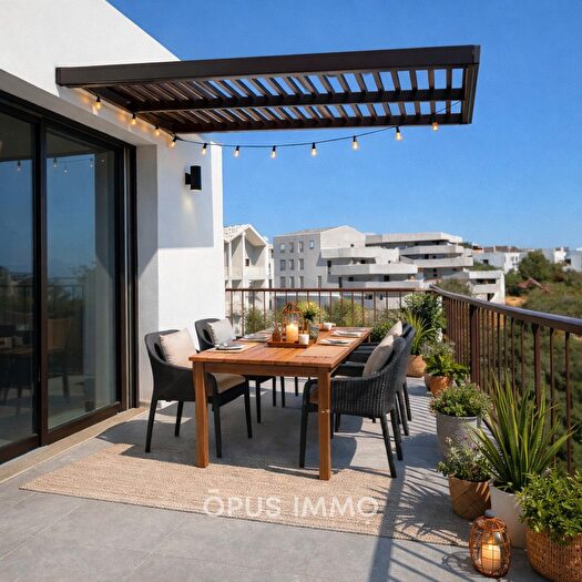 Appartement à vendre - Saint-Jean-de-Védas - 4 pièces - 3 chambres