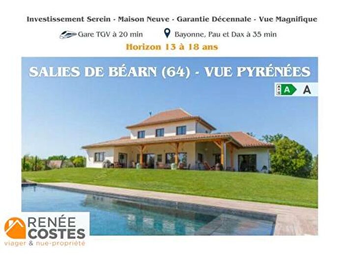 Maison à vendre - Salies-de-Béarn - 7 pièces - 5 chambres