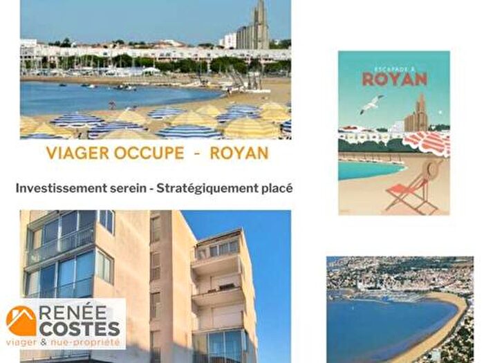 Appartement à vendre - Royan, La Garenne - 2 pièces - 1 chambre