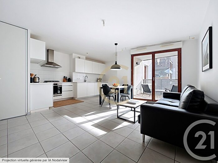 Appartement à vendre - Cergy, Grand Centre - 3 pièces - 2 chambres