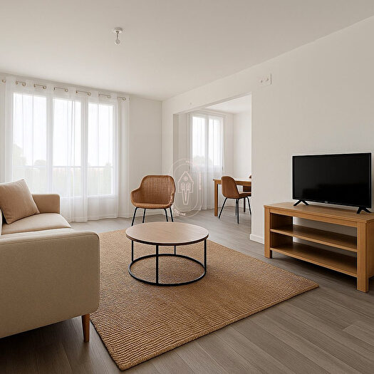 Appartement à vendre - Tourcoing, Blanche Porte, Flocon - 4 pièces - 3 chambres