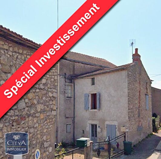 Maison à vendre - Gannat - 3 pièces - 2 chambres